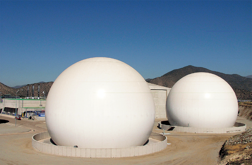 Methane fermentation - Gas storage - Degremont®