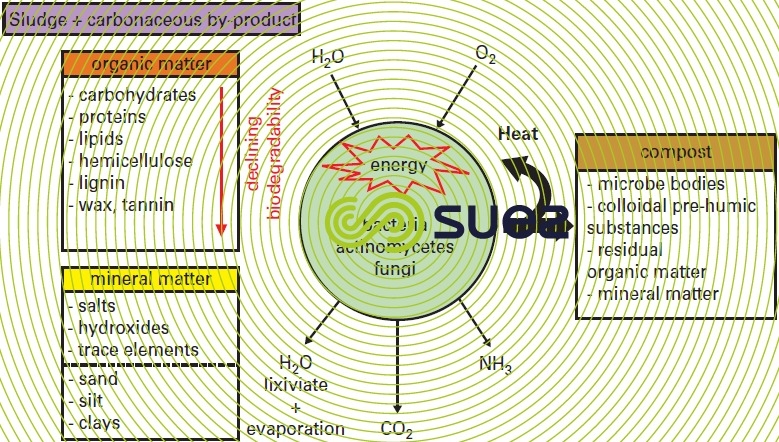 sludge composting - principle and conditions governing its use - Degremont®