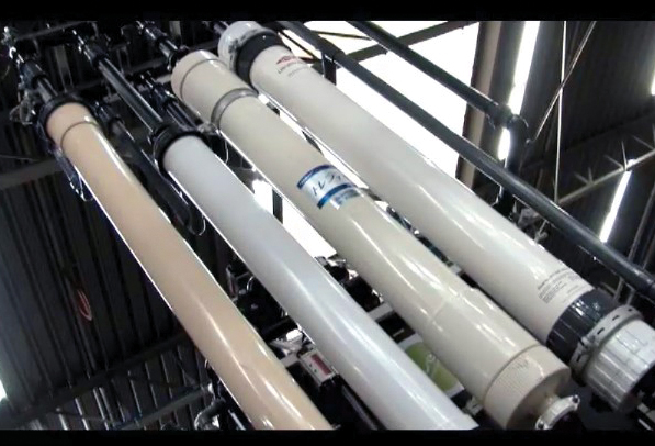 seawater pretreatment with pressurized out/in ultrafiltration modules ...