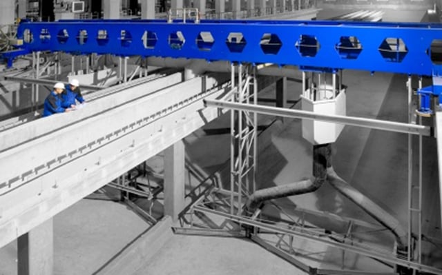 longitudinal Suction - Sludge recovery – SLG Clarifier - Degrémont®